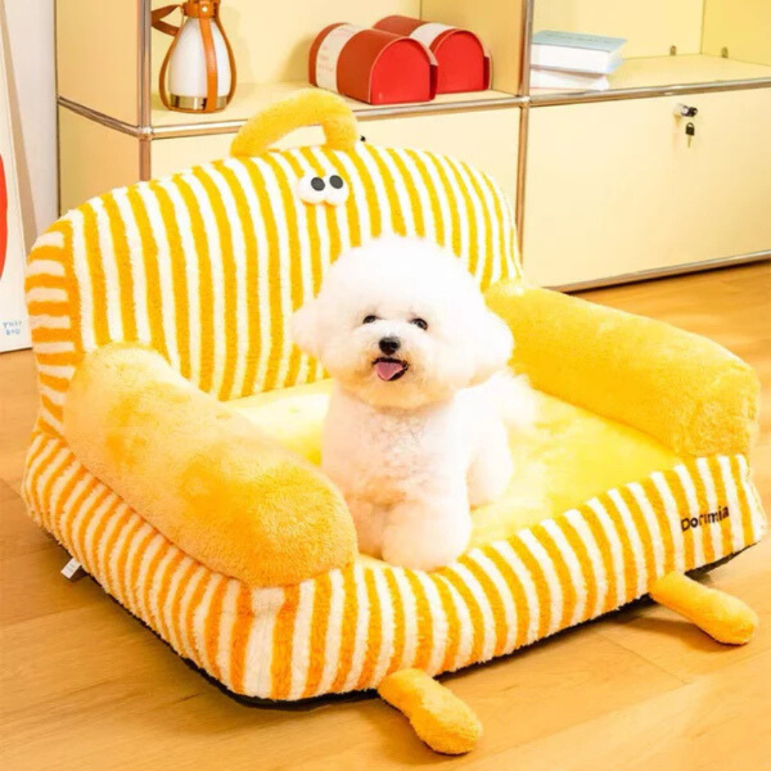 PETTI 復古調ソファベッド - ペットも楽しむエレガントな寝具